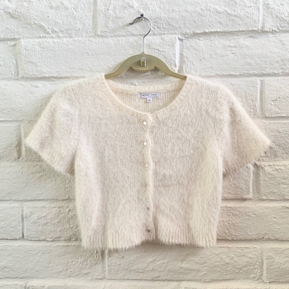 emory park | Sweaters | Fuzzy Cropped Sweater | Poshmark